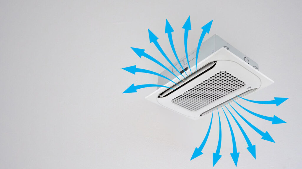 2 Way Cassette Air Conditioner | 2 way Cassette AC