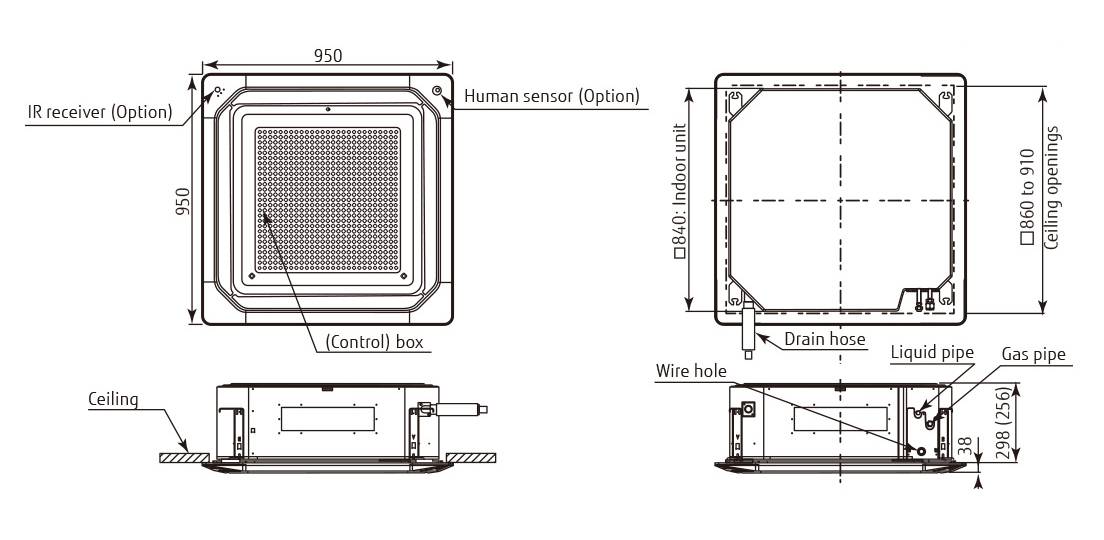 GENERAL CASSETTE CIRCULAR FLOW SERIES - AUXG36KRLB / AOYG36KRTA ...